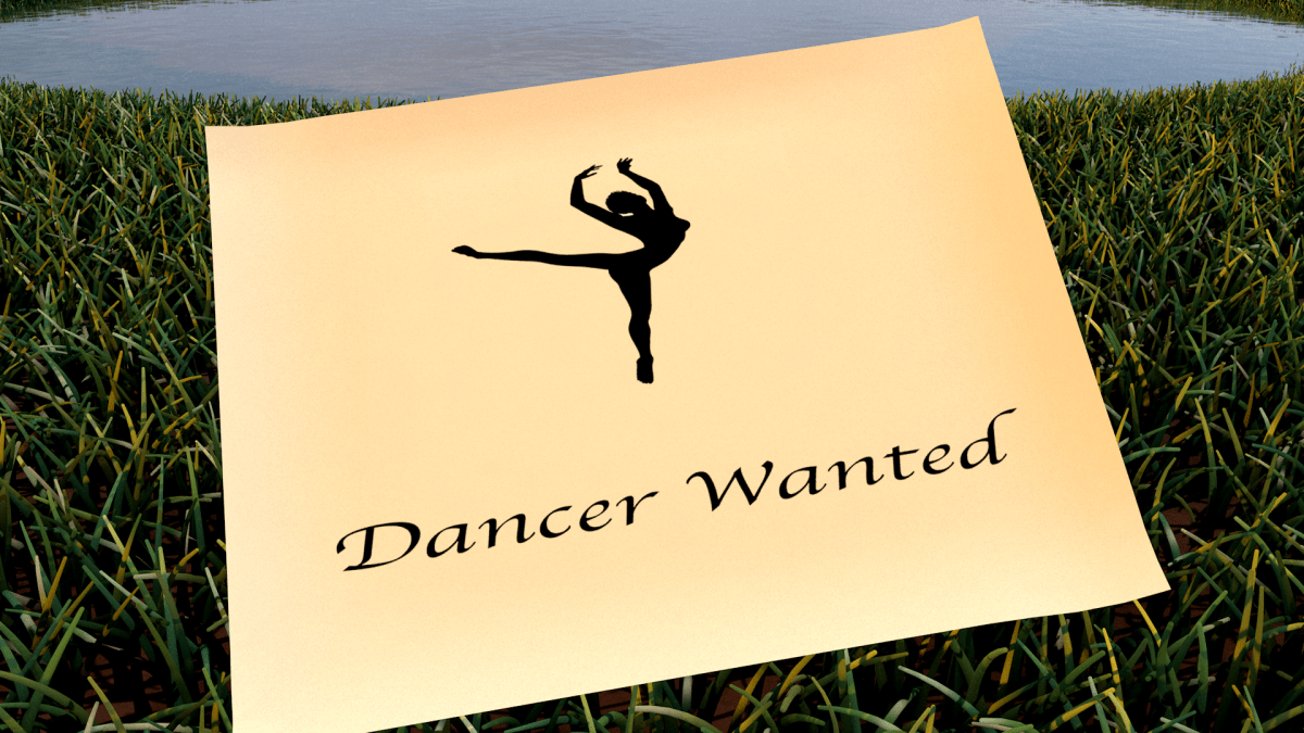 Dancer Wanted – Initial Idea – Evan Wehmeyer